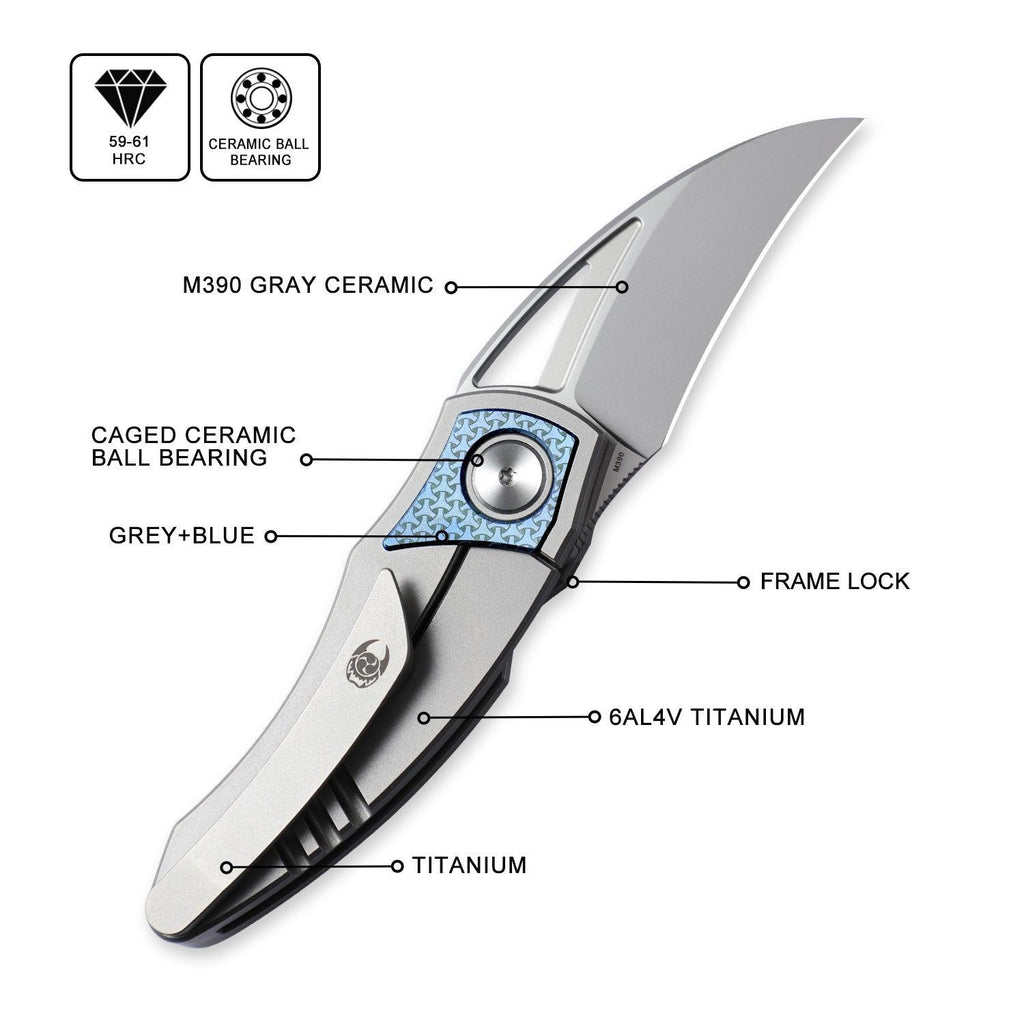 CAVOLKNIFE&Karasu - Front Flipper Pikal Knife EDC – cavolknives